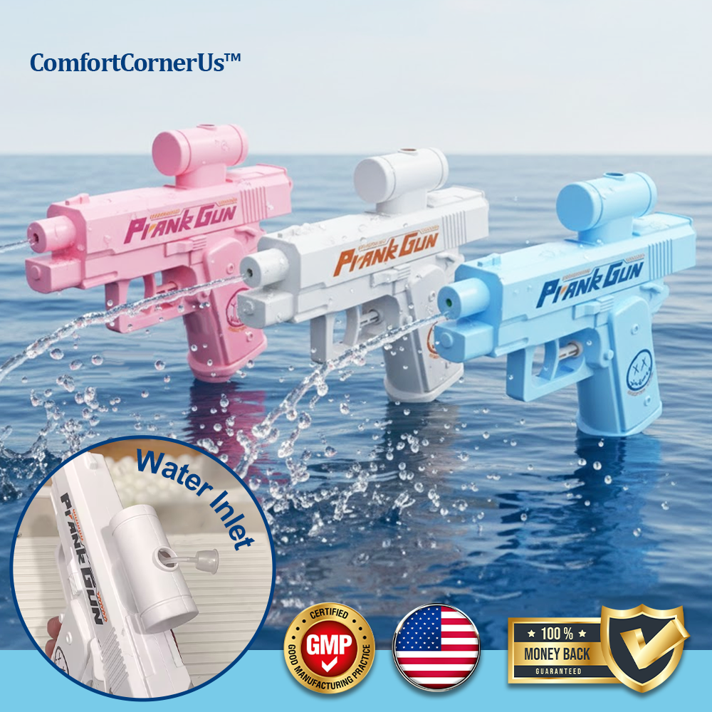 ComfortCornerUs™ LaughJet Dual-Trigger Prank Water Gun – Comfort Corner US