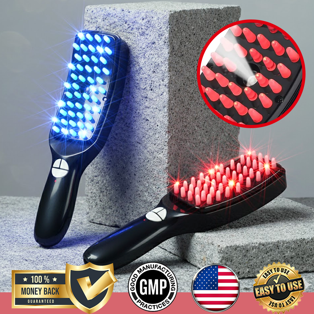 ComfortCornerUs™ LightStim Scalp Therapy Massage Comb – Comfort Corner US