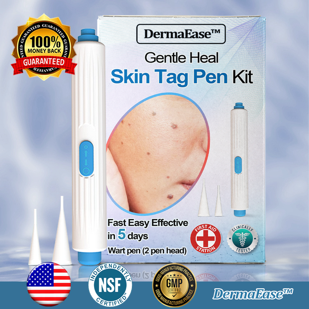 DermaEase™ Gentle Heal Skin Tag Pen Kit – Comfort Corner US